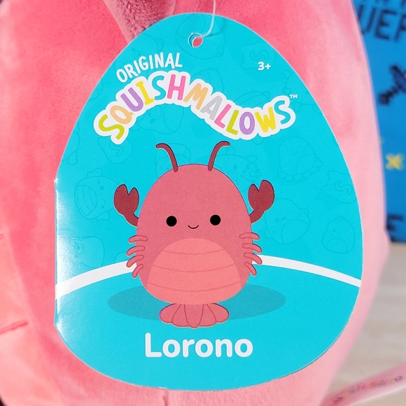 Squishmallows | Toys | Squishmallow Lorono The Lobster 7 Ultrasoft ...